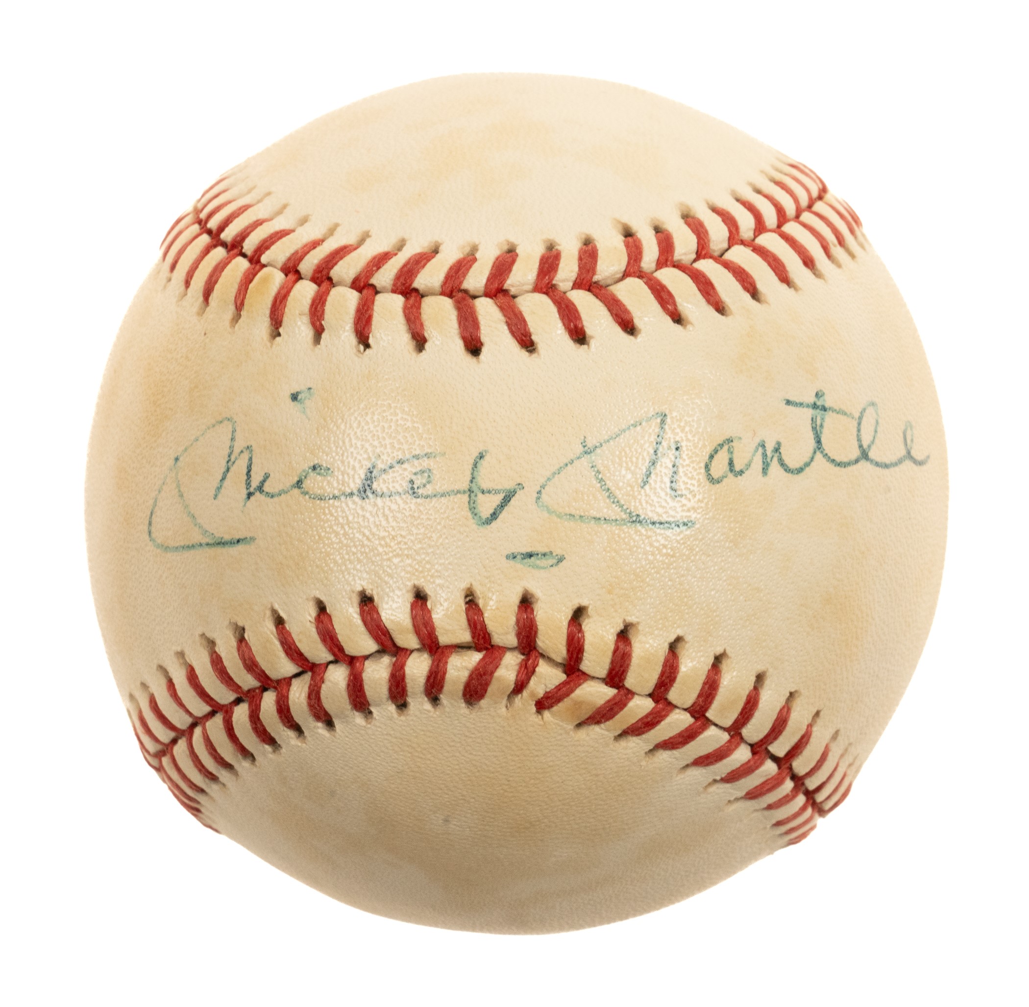 Mickey Mantle and Roger Maris Dual-Signed Baseball - JSA | REA Archive