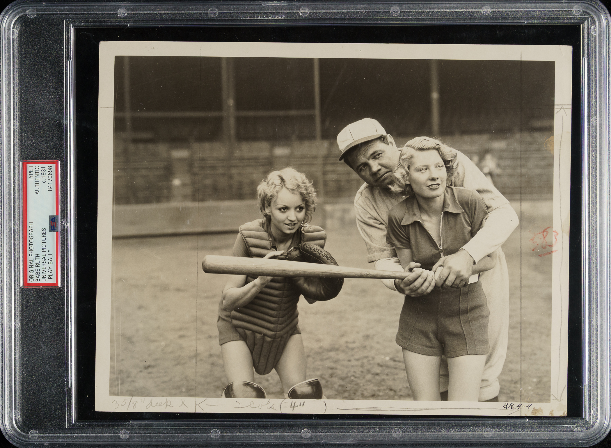 Circa 1931 Babe Ruth Play Ball Original Universal Pictures Photograph ...