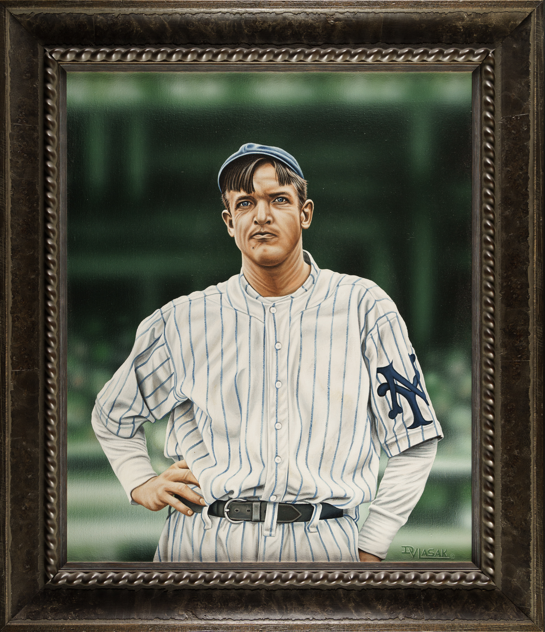 2009 Christy Mathewson Original Artwork by Darryl Vlasak | REA Archive