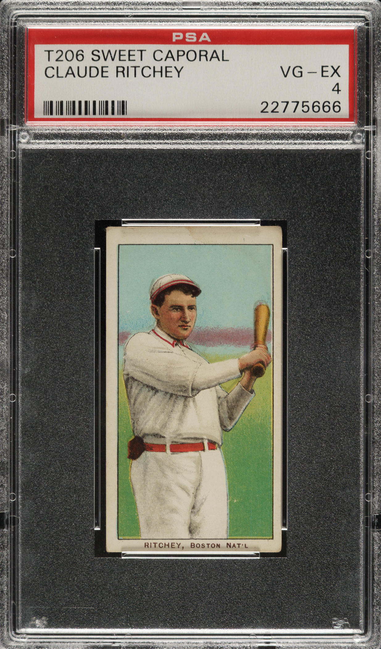 1909-1911 T206 White Border Claude Ritchey PSA VG-EX 4 | REA Archive