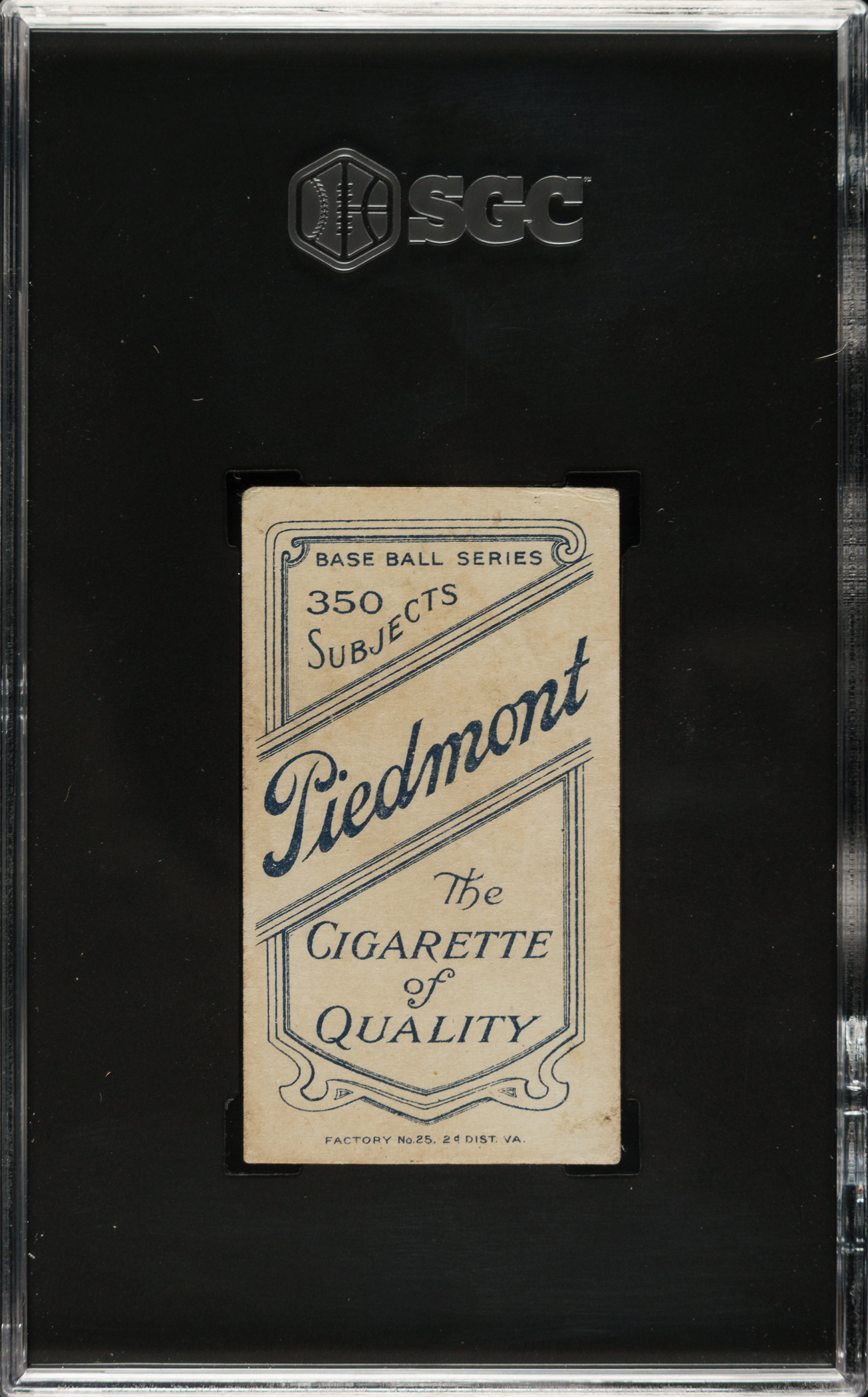 1909-1911 T206 White Border Hal Chase Portrait Blue Background SGC POOR ...