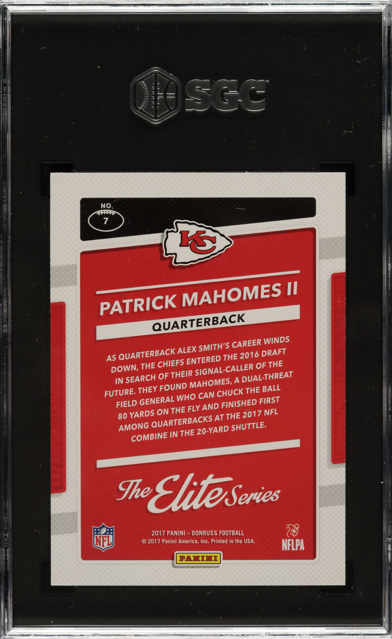 2017 Panini Donruss The Elite Series Rookies Football #7 Patrick ...