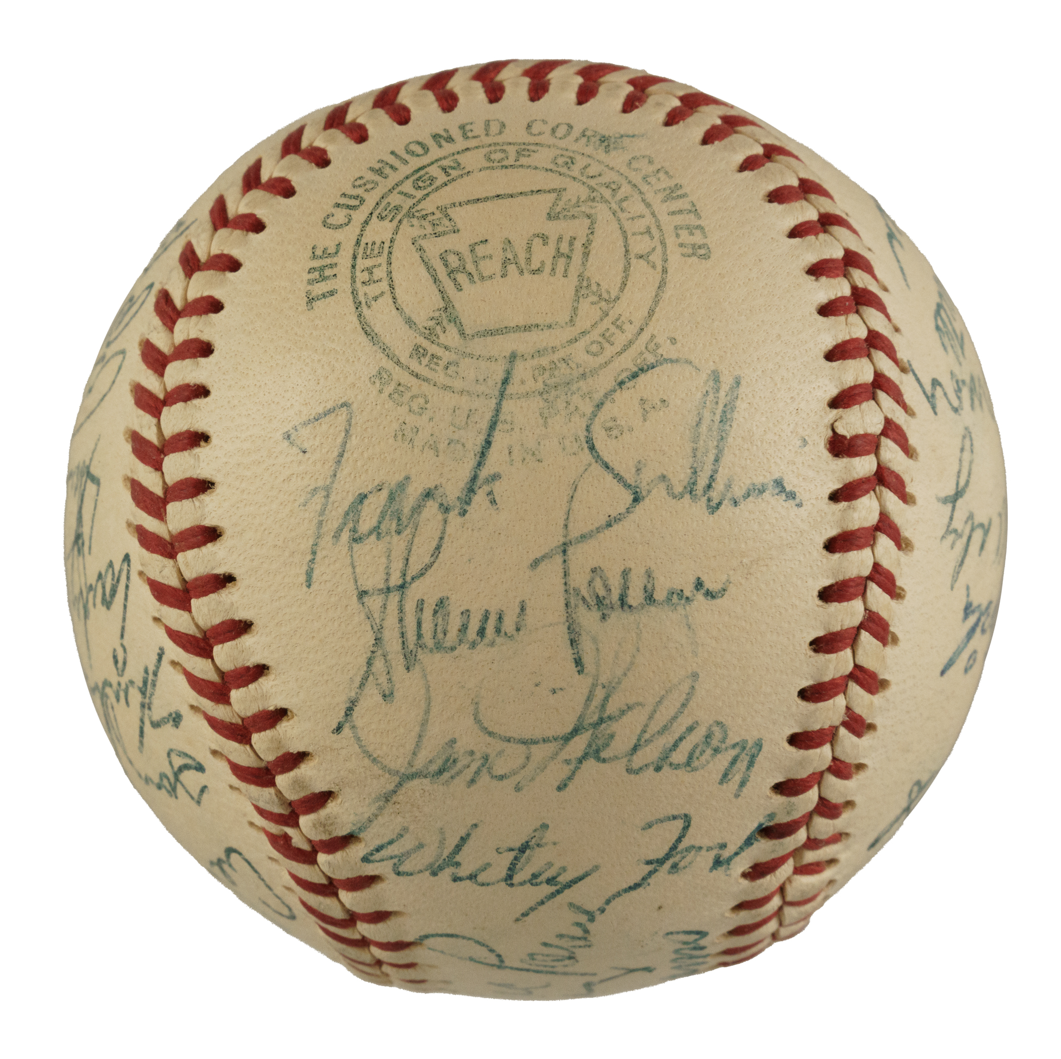 1955 American League All-Star Team-Signed Baseball with Mickey Mantle ...