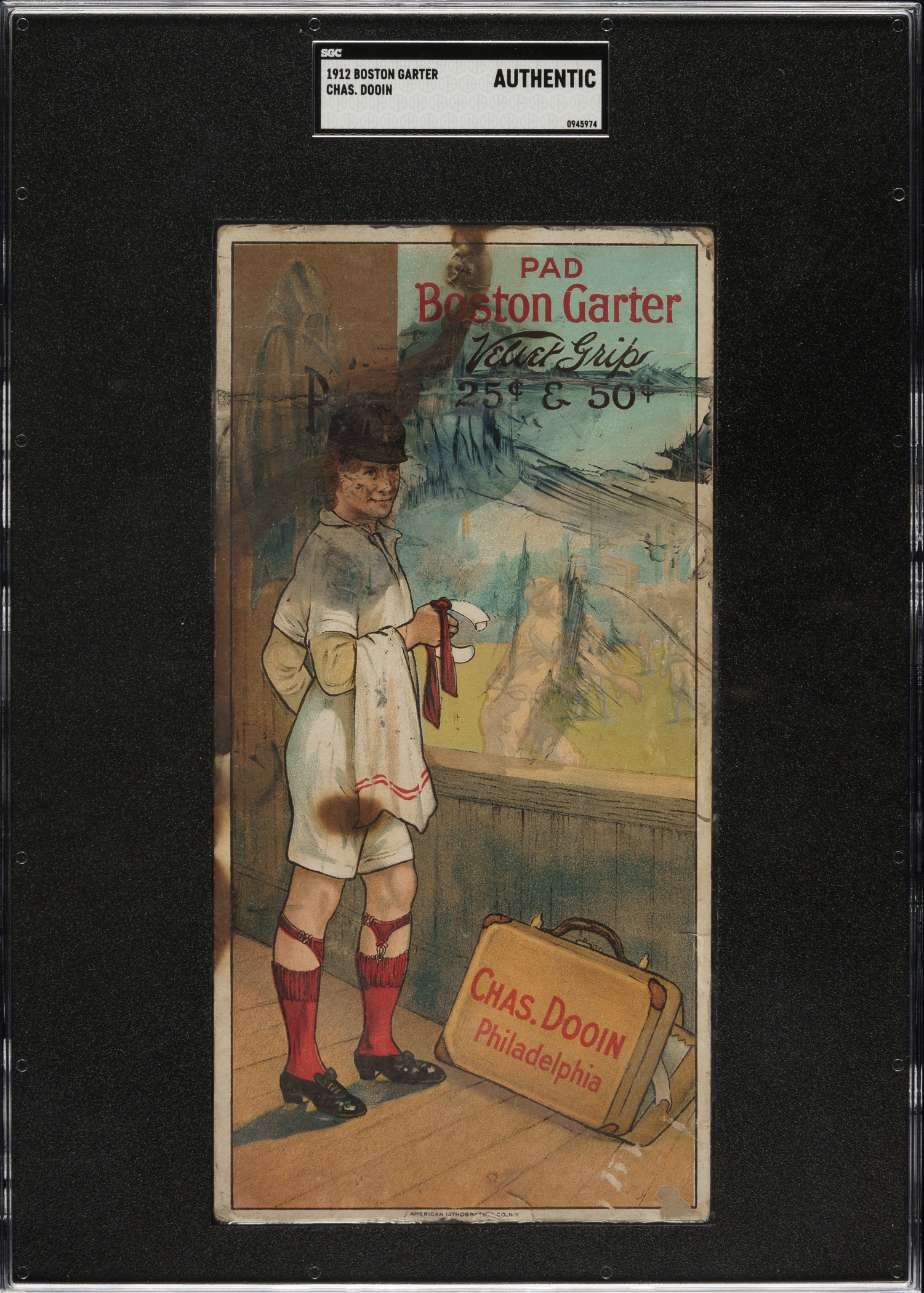 1912 H813 Boston Garter Charles "Red" Dooin - Newly Discovered! | REA ...