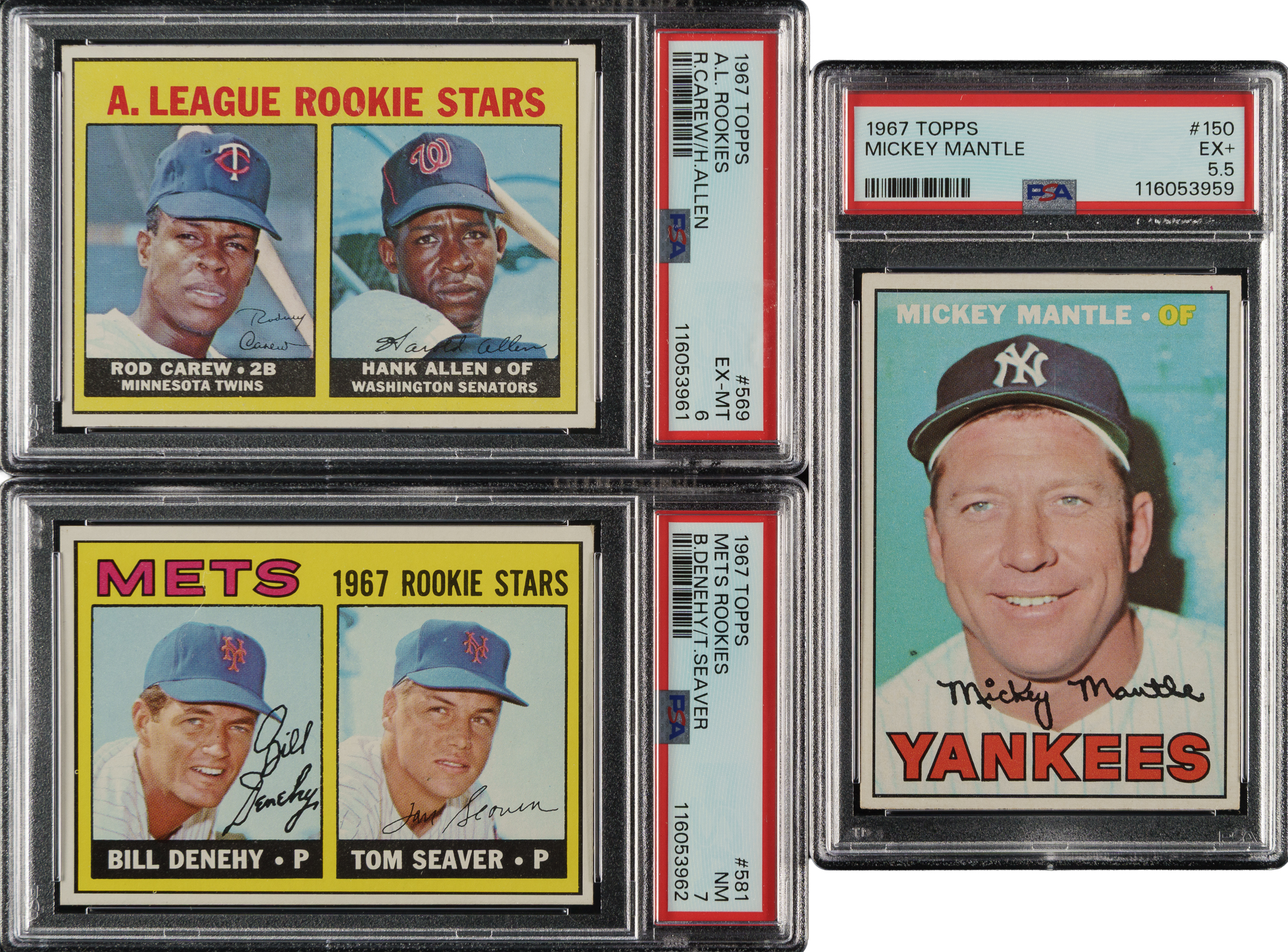 High-Grade 1967 Topps Complete Set (609) Plus Nine Variations | REA Archive
