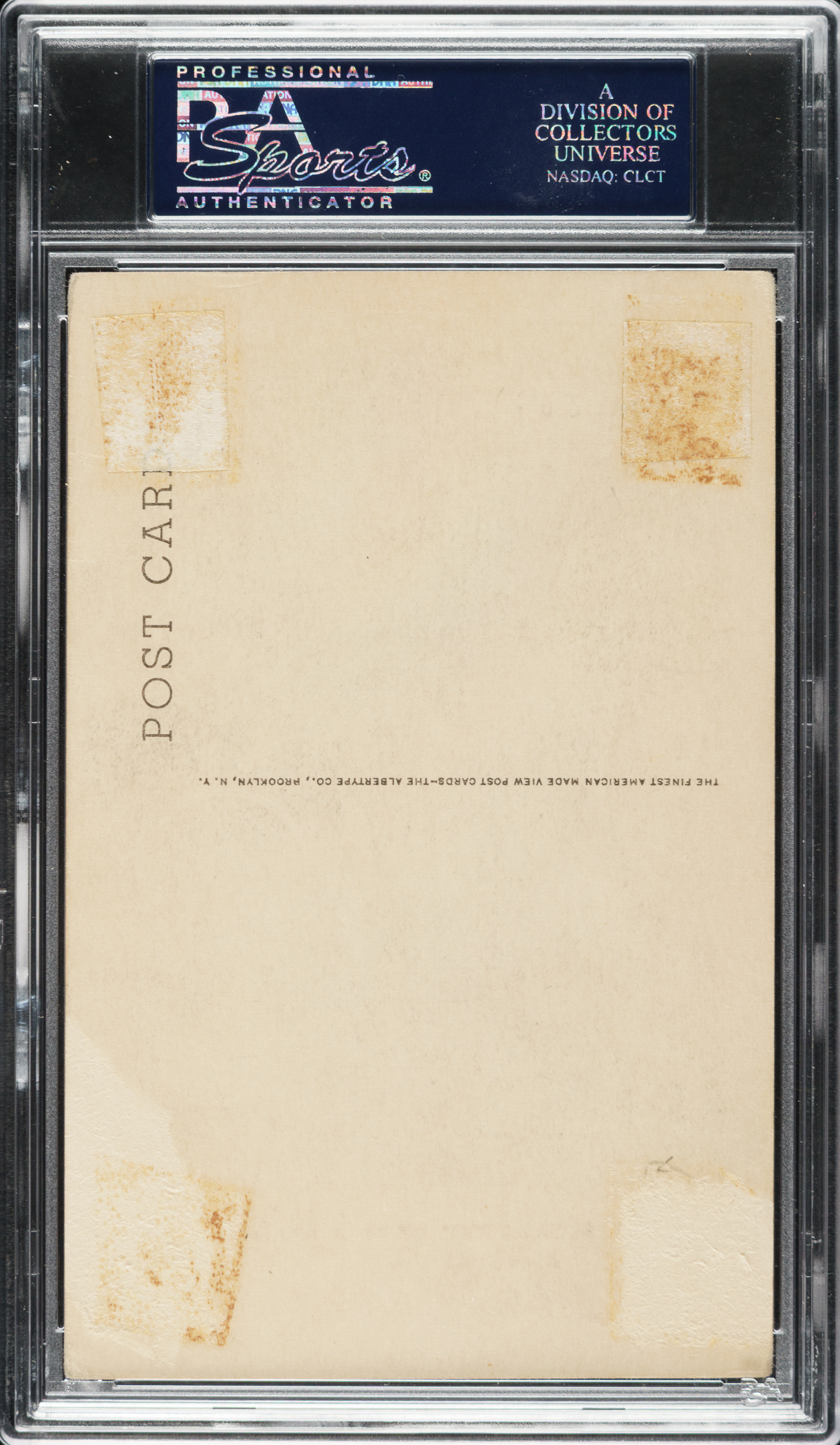 Signed 1946-1952 Albertype (Type 2) Black-and-White Hall of Fame ...